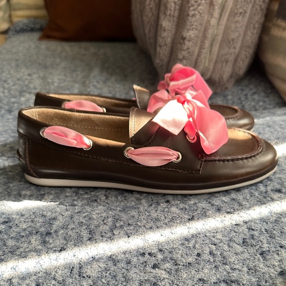 Jeffrey Campbell Shoes Jeffrey Campbell Brown Leather Boat Shoes